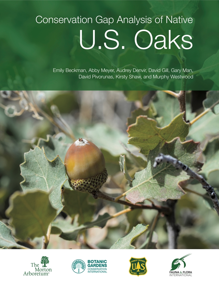Publication released! Conservation Gap Analysis of Native U.S. Oaks ...